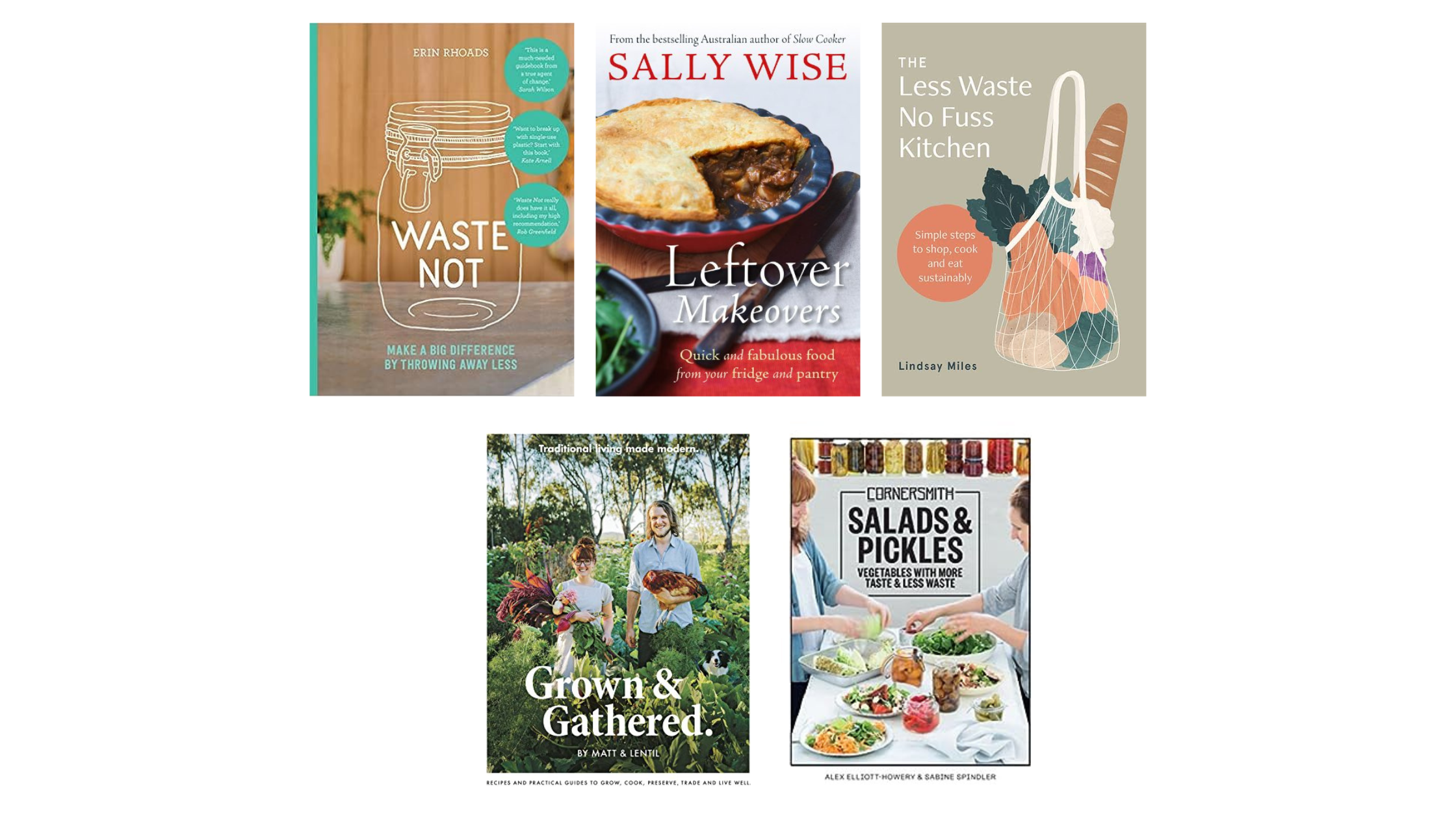 5 Aussie CookBooks To Kickstart Your Zero-Waste Kitchen Journey